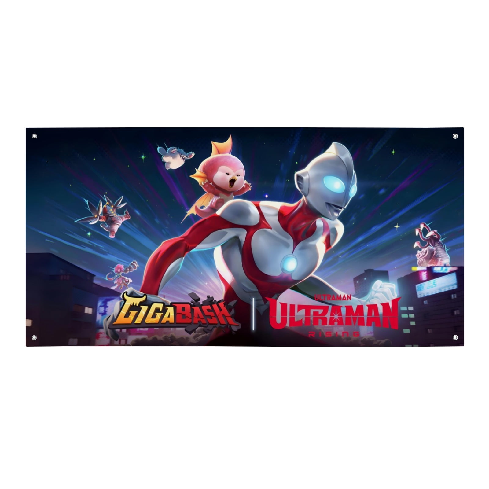 Ultraman Rising-Theme Backdrops Banner Birthday Party Decor Supplies ...