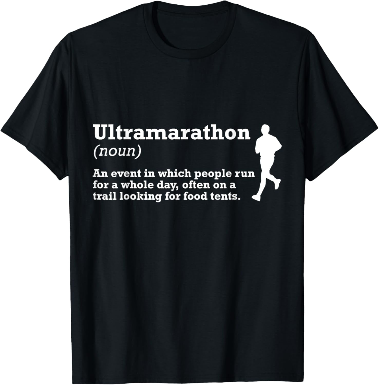 Ultramarathon Running Definition Ultra Marathon Runner T-Shirt ...