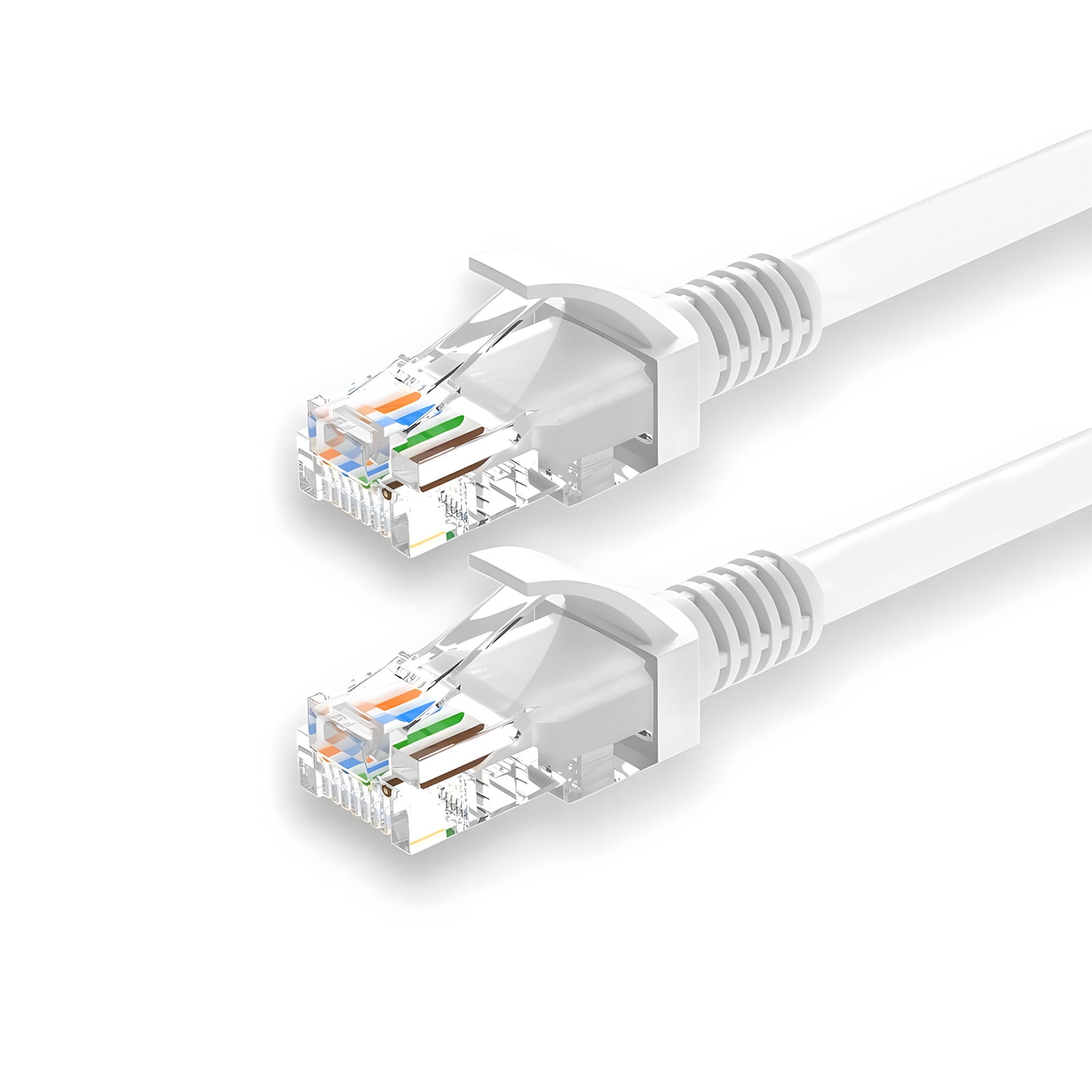Ultrapoe Cat5 Ethernet Cable 2 Pack 60ft RJ45 Network Cord Internet UTP ...