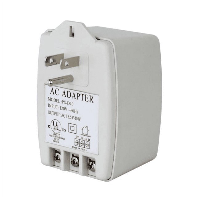 Ultrapoe Input 120V AC to 16.5V AC Output power adapter for CCTV IP ...