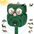 Ultrasonic Animal Repellent Outdoor Solar Animal Repellenr with Motion ...