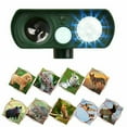 Ultrasonic Animal Repeller Outdoor Solar Ultrasonic Repellent Animal ...