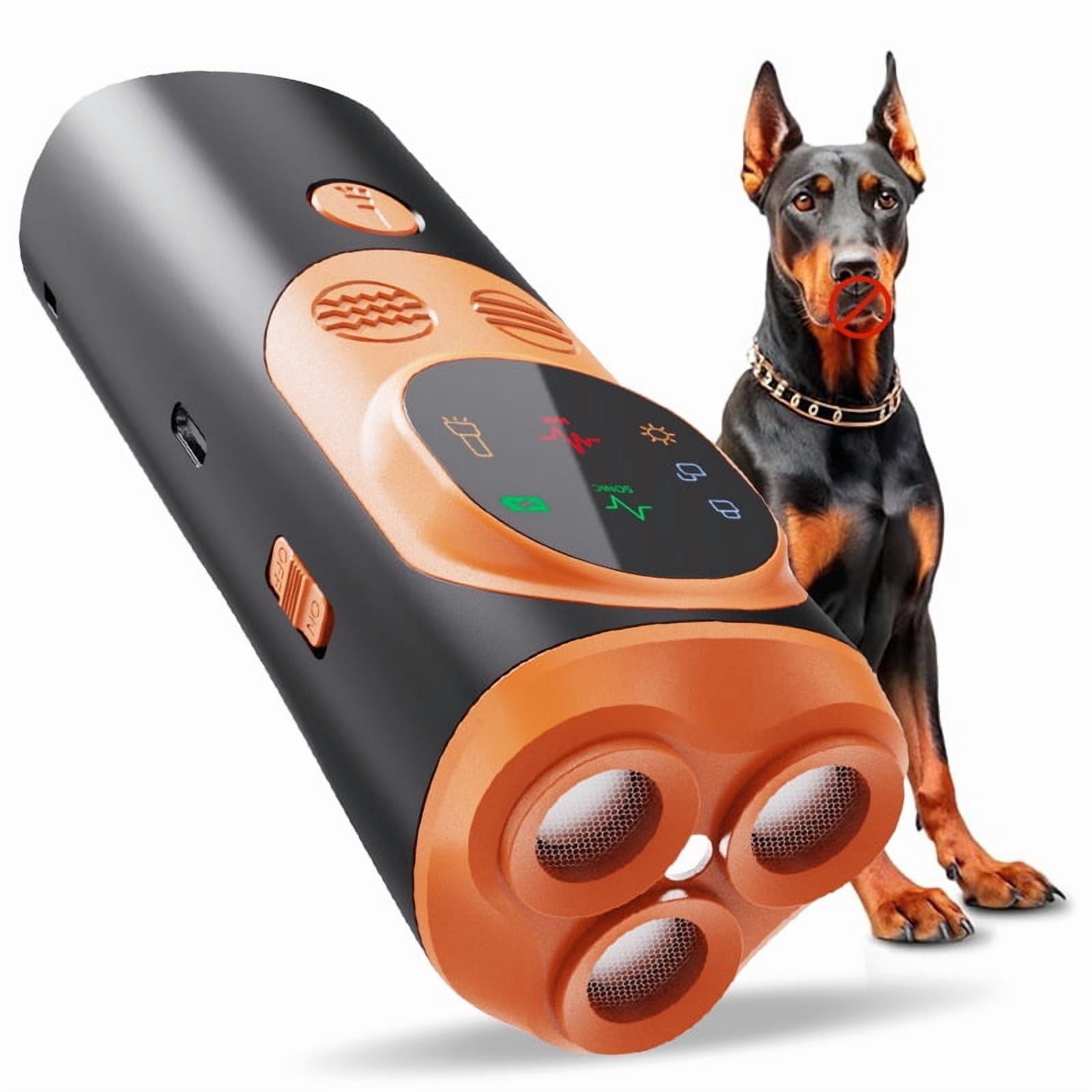 Ultrasonic Anti-Bark Device for Dogs, 2 Modes Anti Bell Device Dogs ...