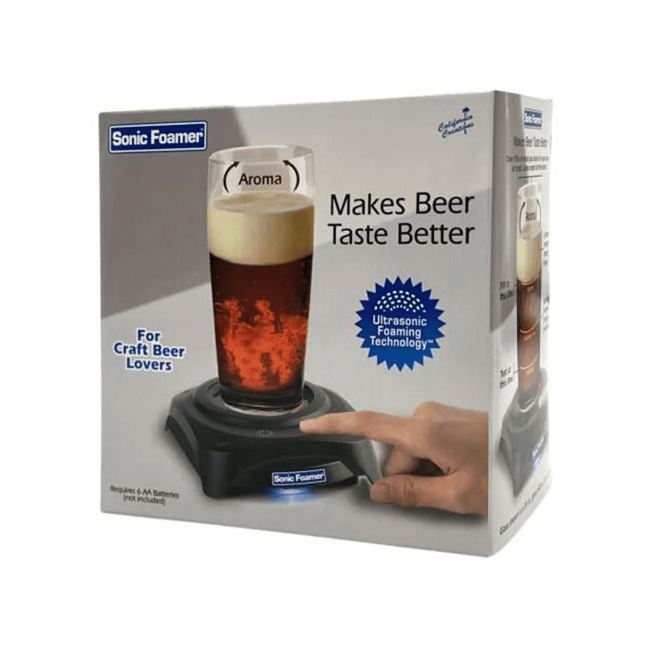 Ultrasonic Beer Foamer, Enhance Aroma and Flavor with Rich, Creamy Foam ...