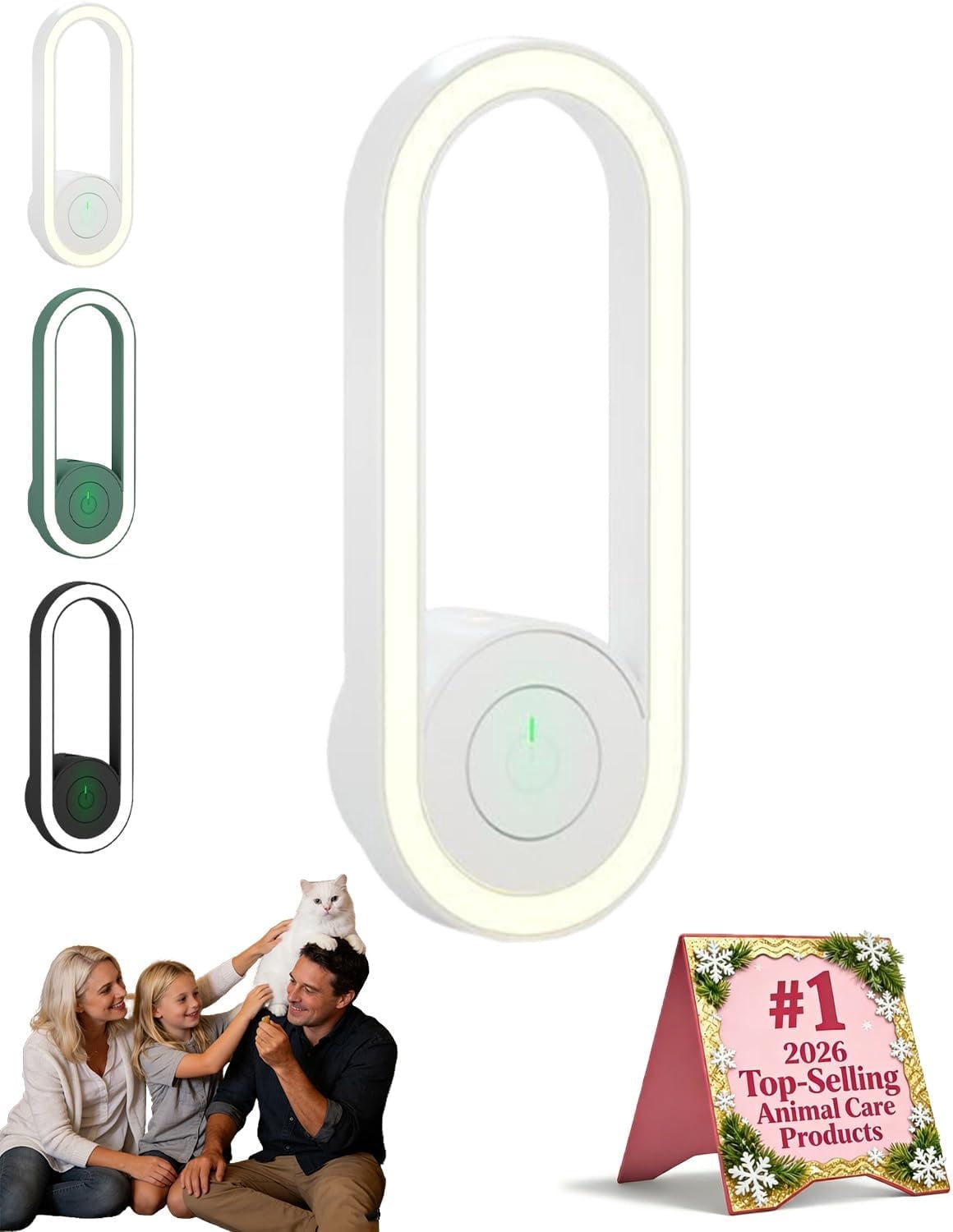 Ultrasonic Cat Calmer Plug-in for Indoor Use, 700 Sq Ft Silent Pet ...