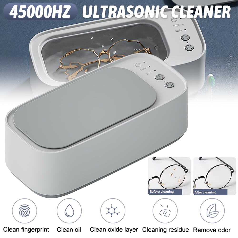 Ultrasonic Cleaner,15W 45KHz Portable Professional Ultrasonic Cleaner ...
