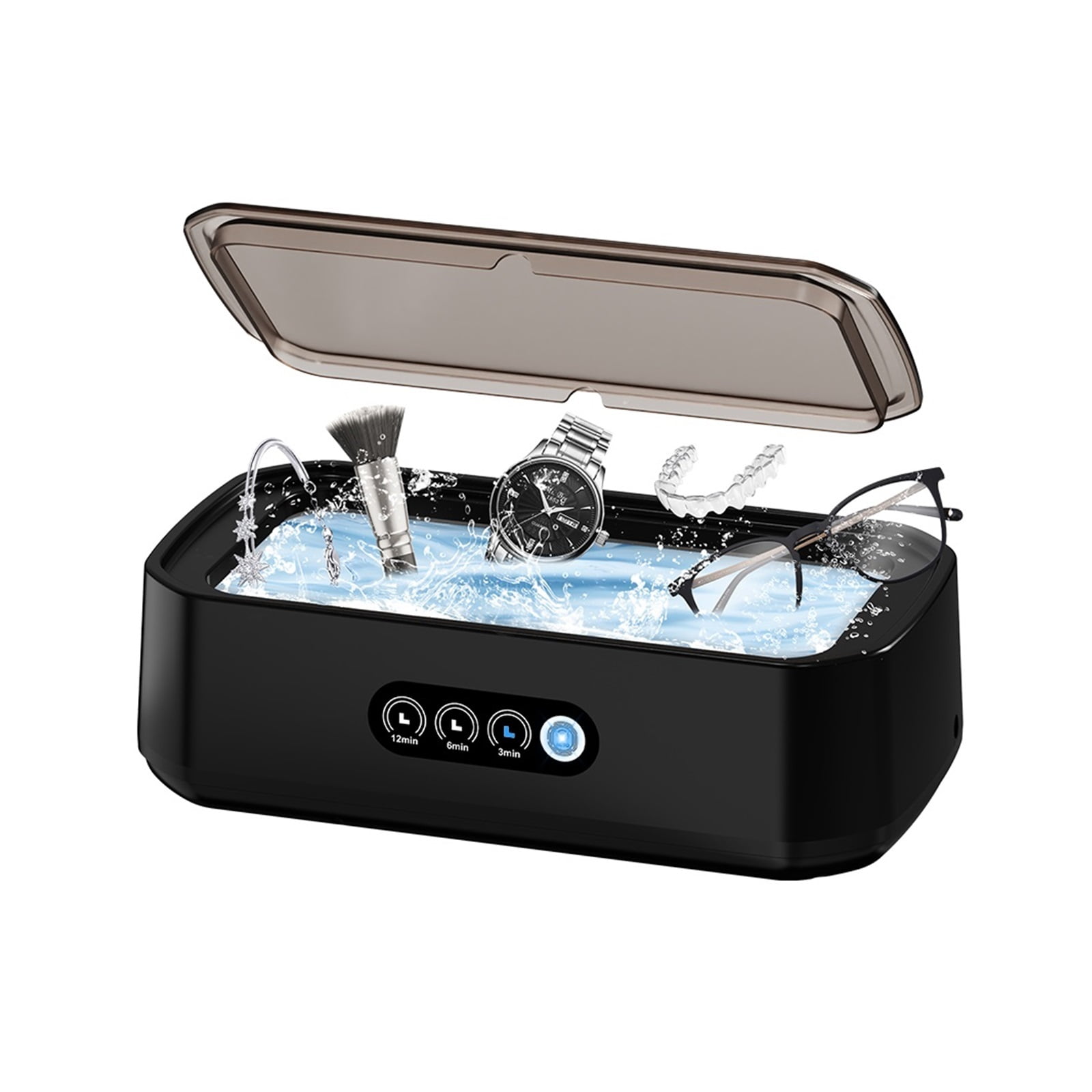 Ultrasonic Cleaner Machine Eyeglass High-Frequency Vibration Cleaning ...