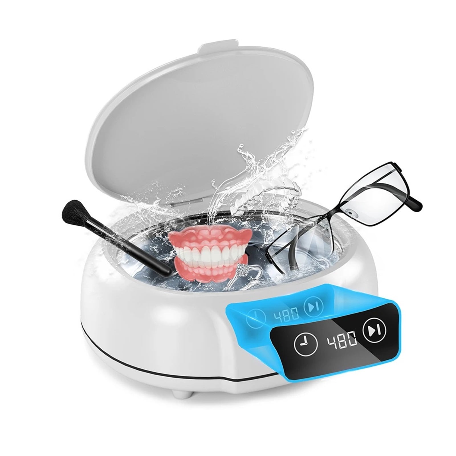 Ultrasonic Cleaner Ultrasound Glasses Jewelry Cleaner Ultrasonic ...