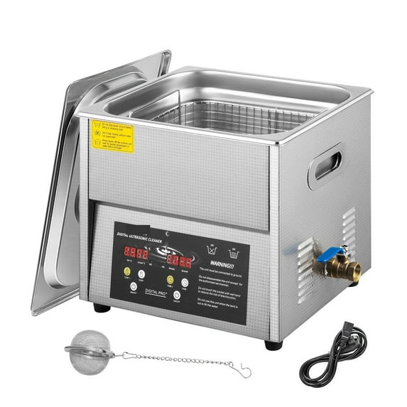 Ultrasonic Cleaner W/ Degassing Function Portable Washing Machine ...