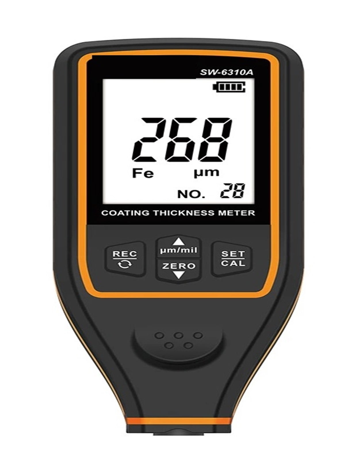 Ultrasonic Coating Thickness Gauge For Cars 0.1um/0-1700 Car Paint Film ...