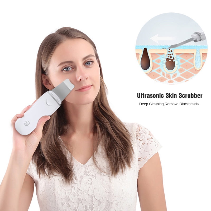 Ultrasonic Deep Face Cleaning Machine Skin Scrubber Remove Pore ...