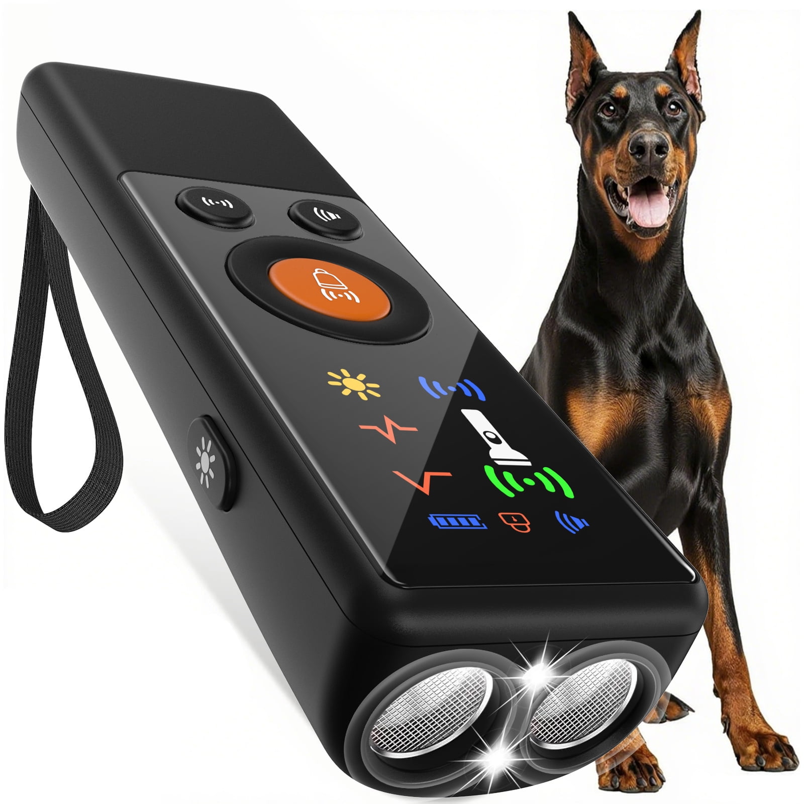 Ultrasonic Dog Bark Deterrent Device,Dog-Friendly Training clicker,3 ...