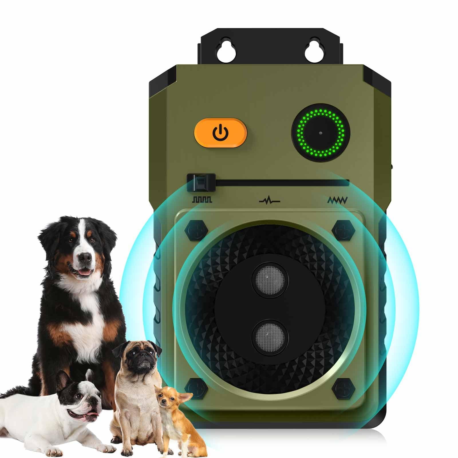 Ultrasonic Dog Bark Deterrent Device for Indoor/Outdoor Use ...