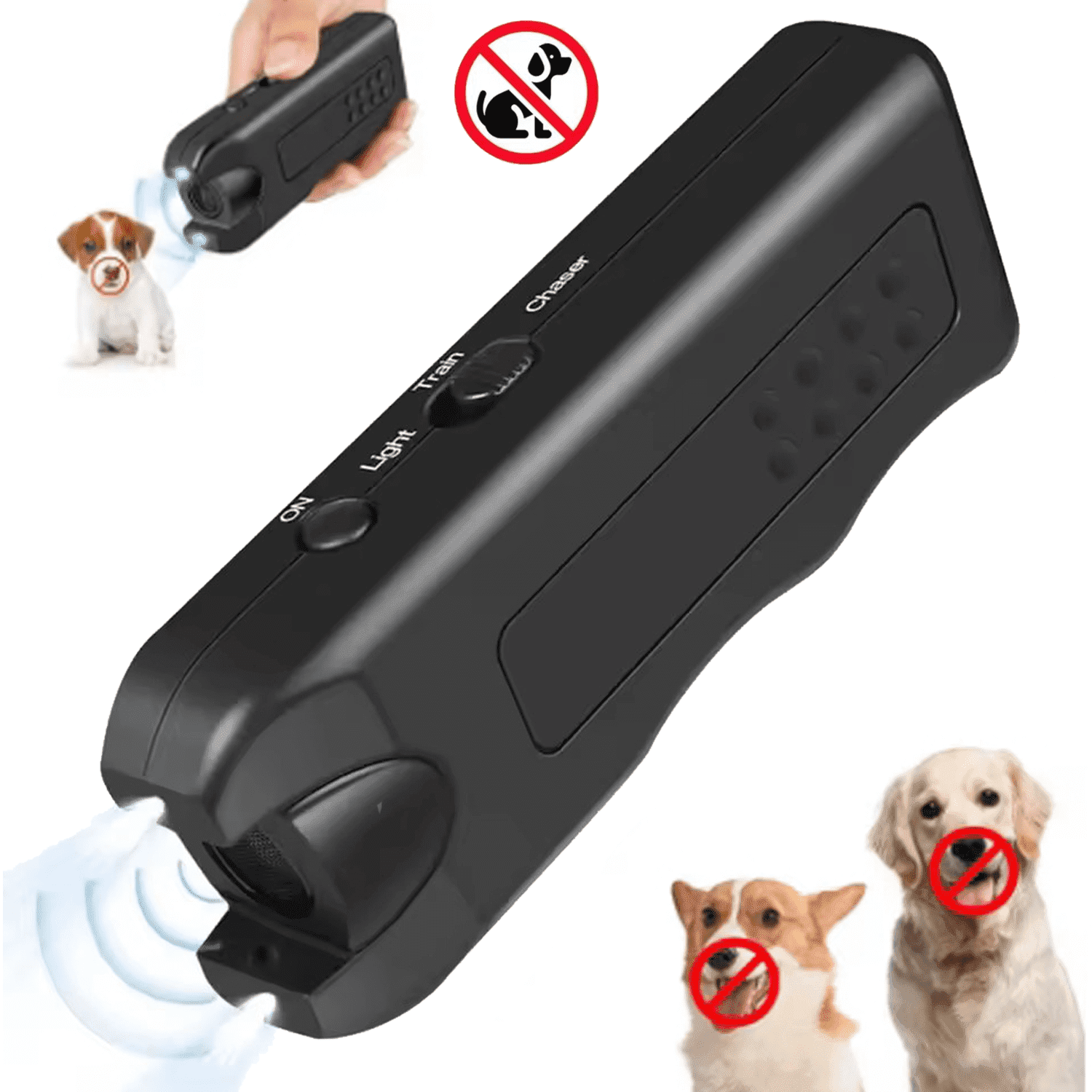 Ultrasonic Dog Repeller 2024 New Dog Bark Deterrent Devices,Anti ...