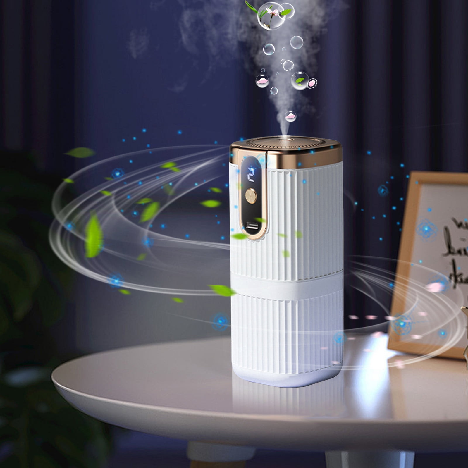 Ultrasonic Essential Oil Diffuser | USB-Powered Cool Mist Aromatherapy ...