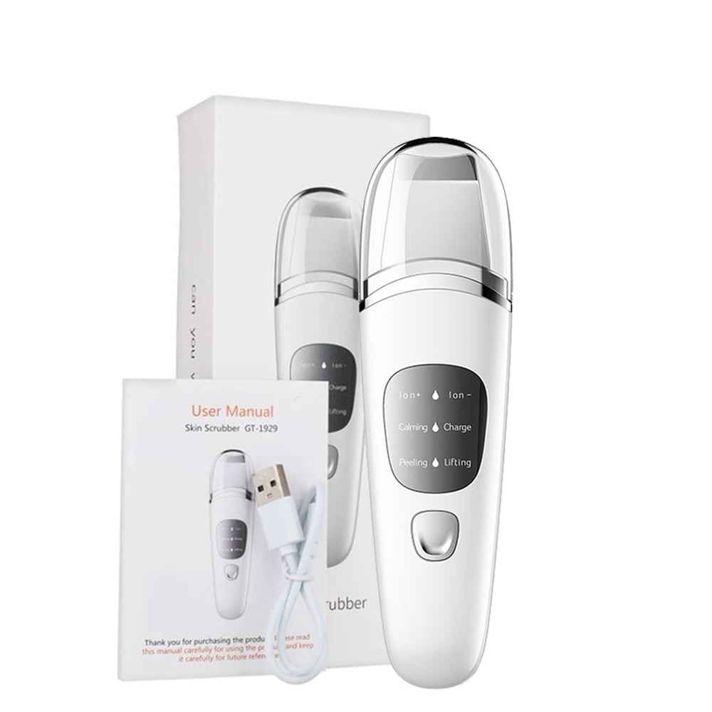 Ultrasonic Facial Skin Scrubber High-frequency Vibration Face Spatula ...