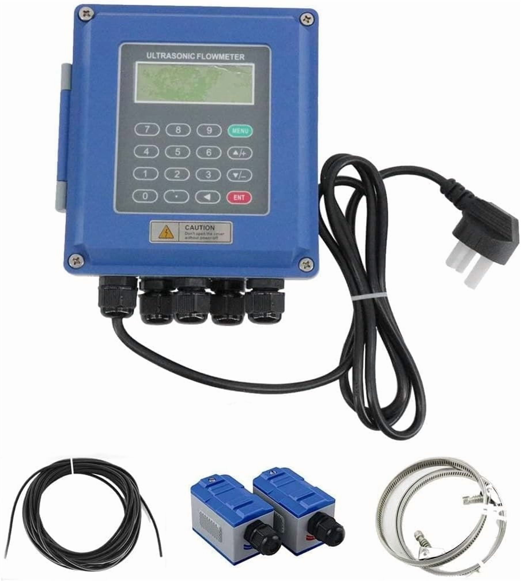Ultrasonic Flow Meter,Portable Clamp On Flowmeter,Digital Ultrasonic ...
