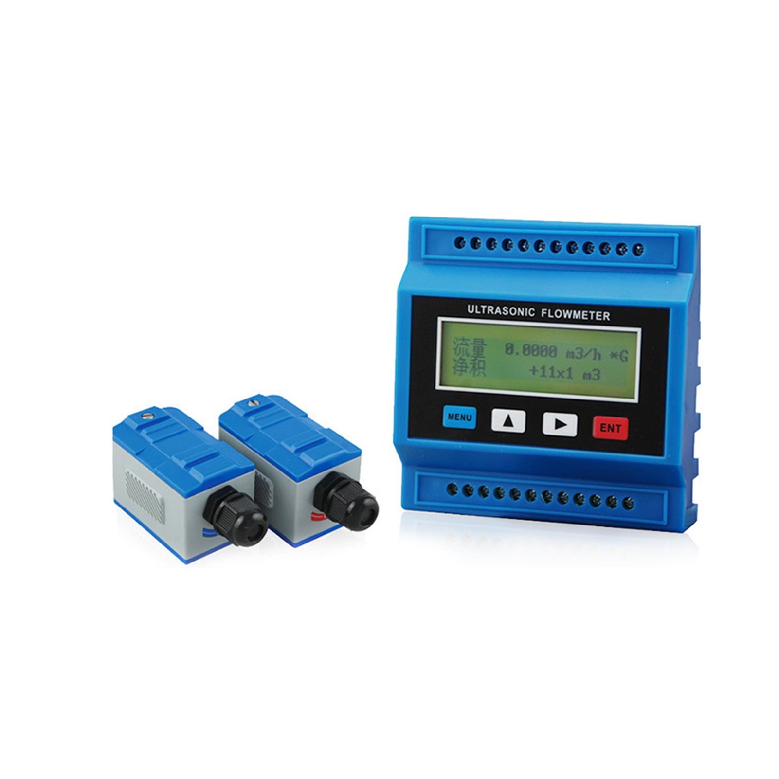 Ultrasonic Flowmeter TUF-2000M-TM-1 Digital Liquid Ultrasonic Flowmeter ...