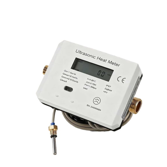 Ultrasonic Heat Meter LCD Display Air Conditioner Cold And Heat Water ...