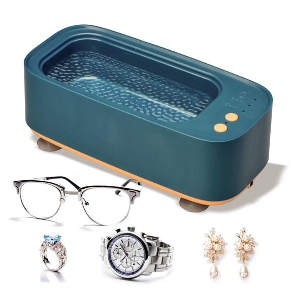 Ultrasonic Jewelry Cleaner,3 Modes Portable Cleaner,48KHz 20oz(600ml ...