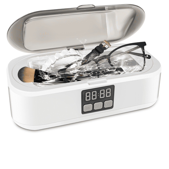 Ultrasonic Jewelry Cleaner, 700ML Portable Sonic Jewelry Cleaner ...