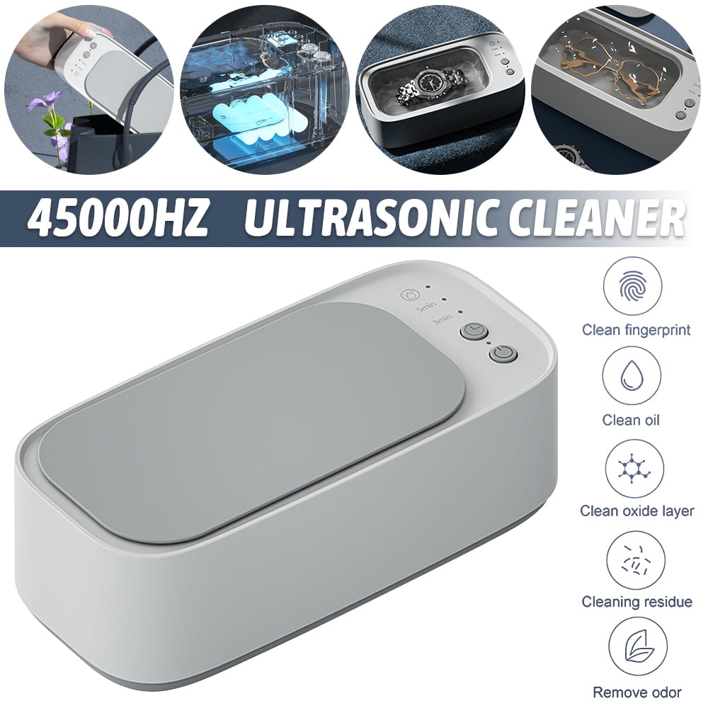 Ultrasonic Jewelry Cleaner Machine,DFITO 15W 500ML Professional Sonic ...
