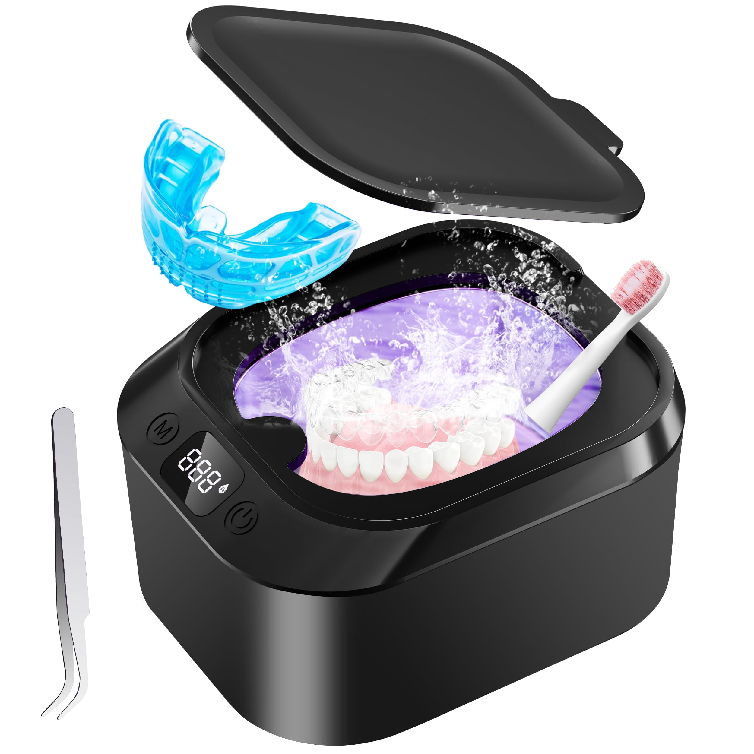 Ultrasonic Jewelry Cleaner Retainer MSF2 Cleaner Machine, 46kHz ...