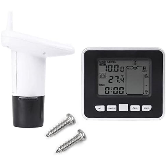 Ultrasonic Level Sensor, Water Level Sensor Transmitter Liquid Depth ...