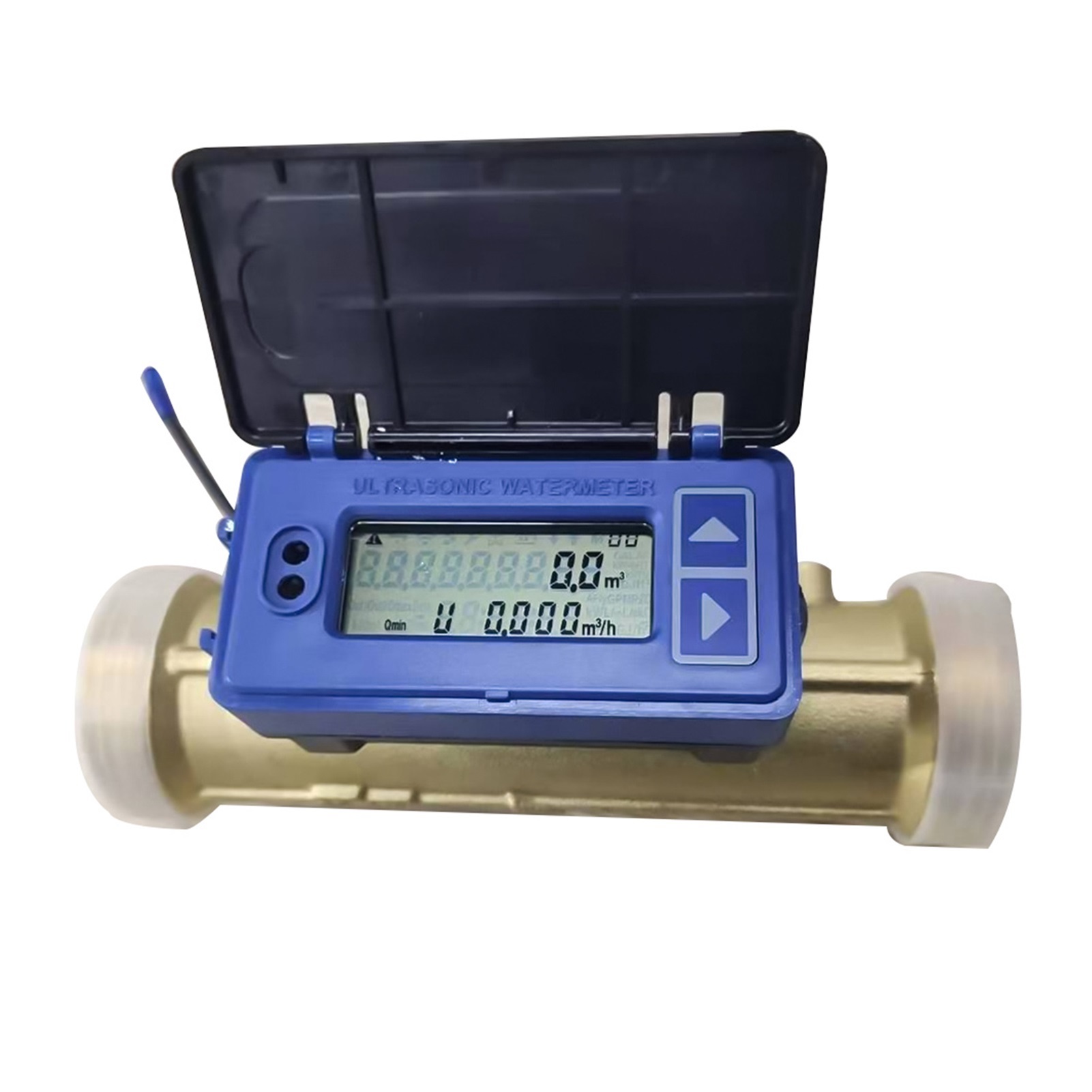 Ultrasonic Liquid Flow Meter Transducer RS485 Small Diameter DN15-40mm ...