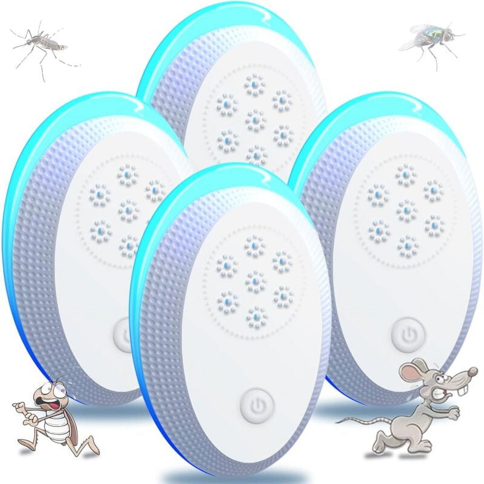 Ultrasonic Mosquito Repellent Plug, Ultrasonic Mouse Fly 4 Packs ...