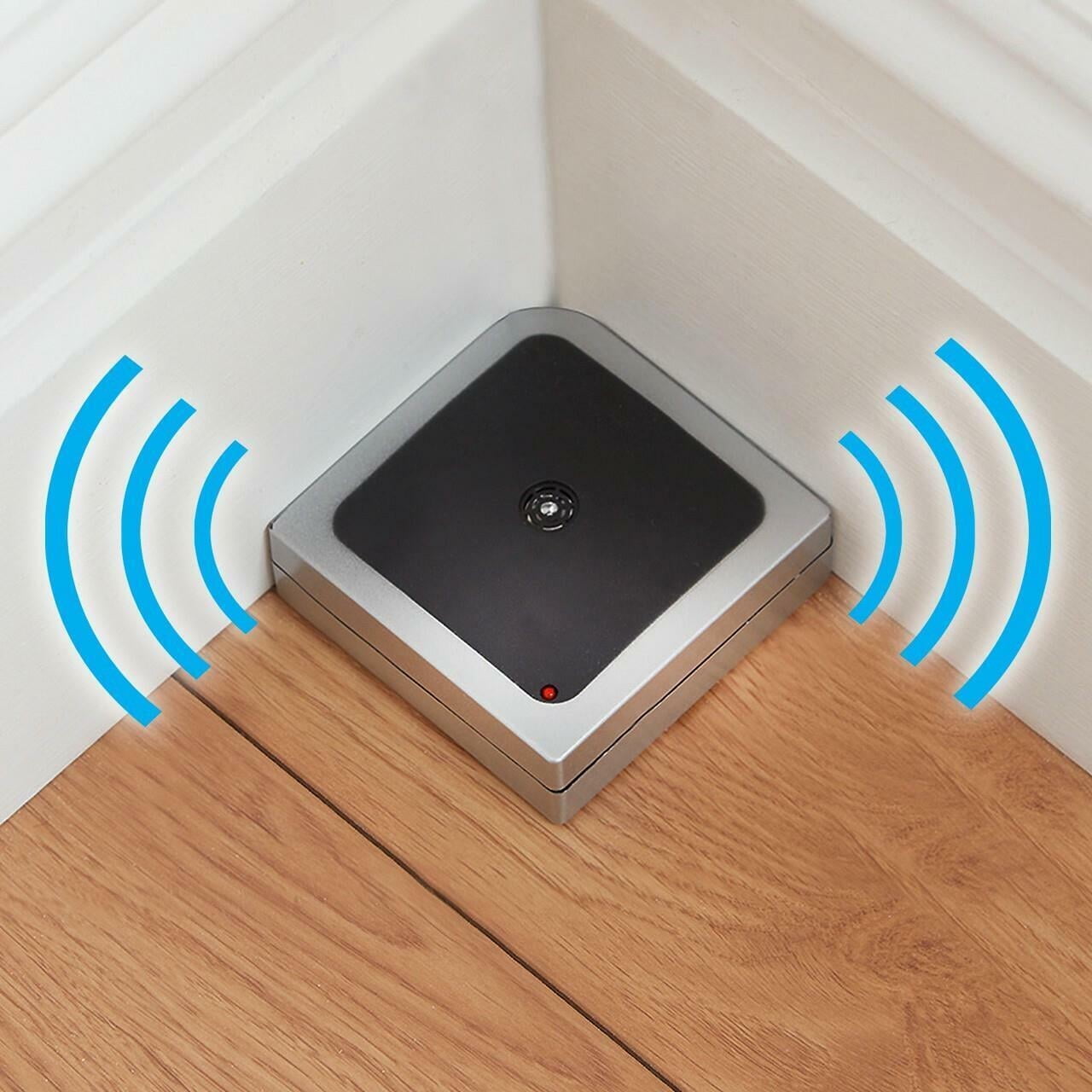 Ultrasonic Mouse Repeller Long Life Battery Operated Rodent Pest Mice ...