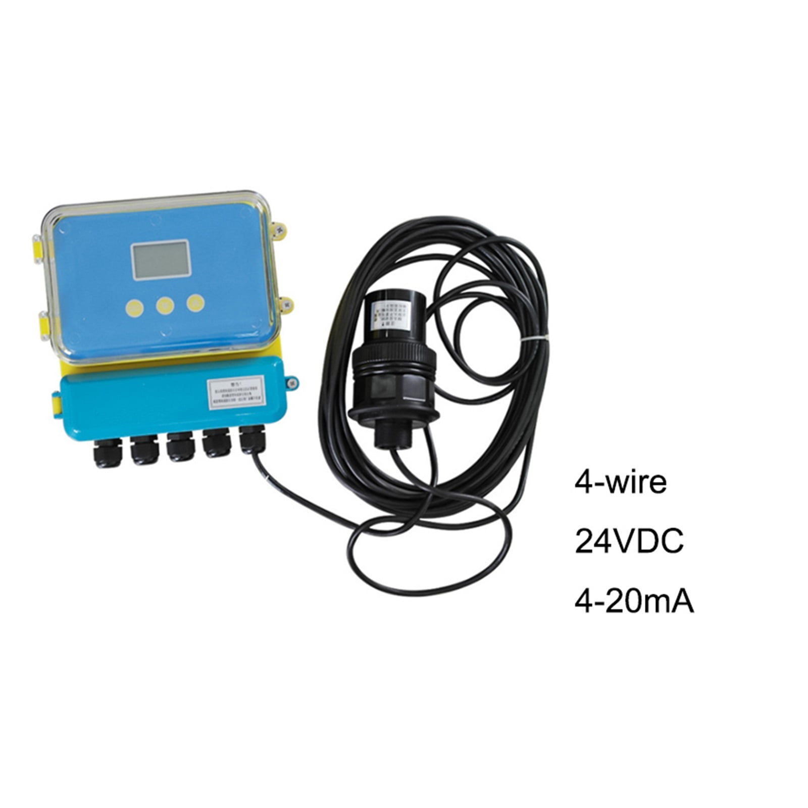 Ultrasonic Open Drain/Channel Flowmeter, River Water Flow Meter 4-20mA ...