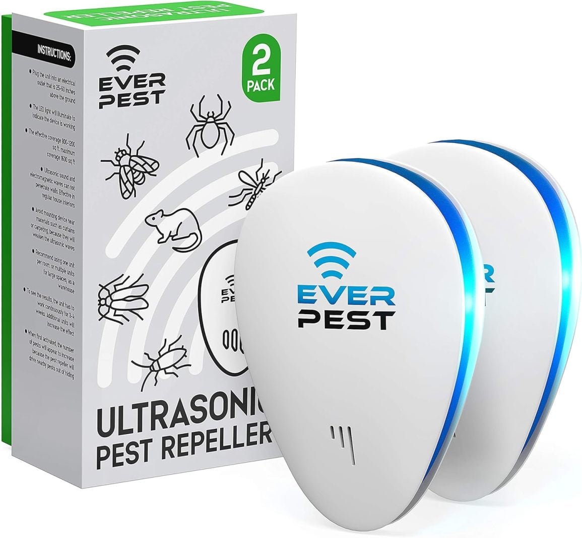Ultrasonic Pest Control Repeller - Repel Rodents, Ants, Cockroaches Get ...