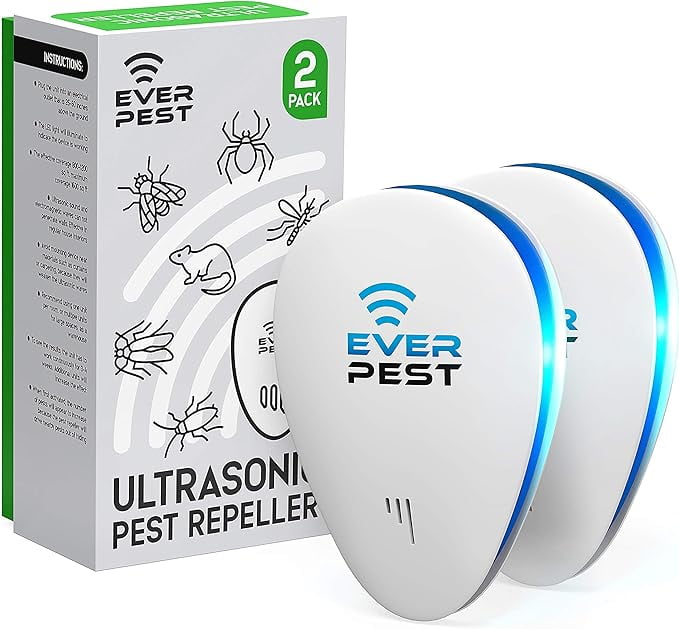 Ultrasonic Pest Control Repeller - Repel Rodents Ants Cockroaches Get ...
