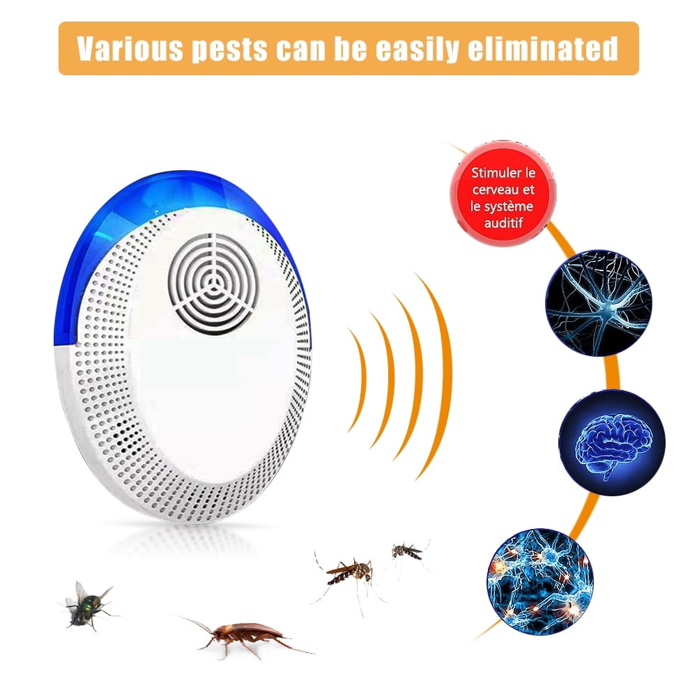 Ultrasonic Pest Repellent(1 Pack), 2021 Pest Control Ultrasonic ...