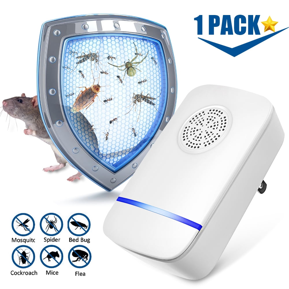 Ultrasonic Pest Repeller 1 Pack,2021 Newest Pest Repellent,Pest Control ...