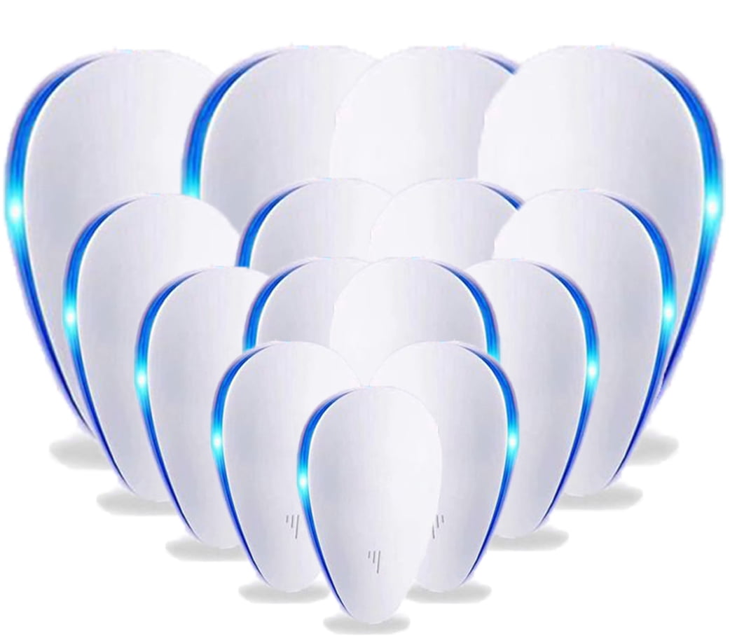 Ultrasonic Pest Repeller 20 Pack, Mice Repellent Plug Ins, Electronic ...