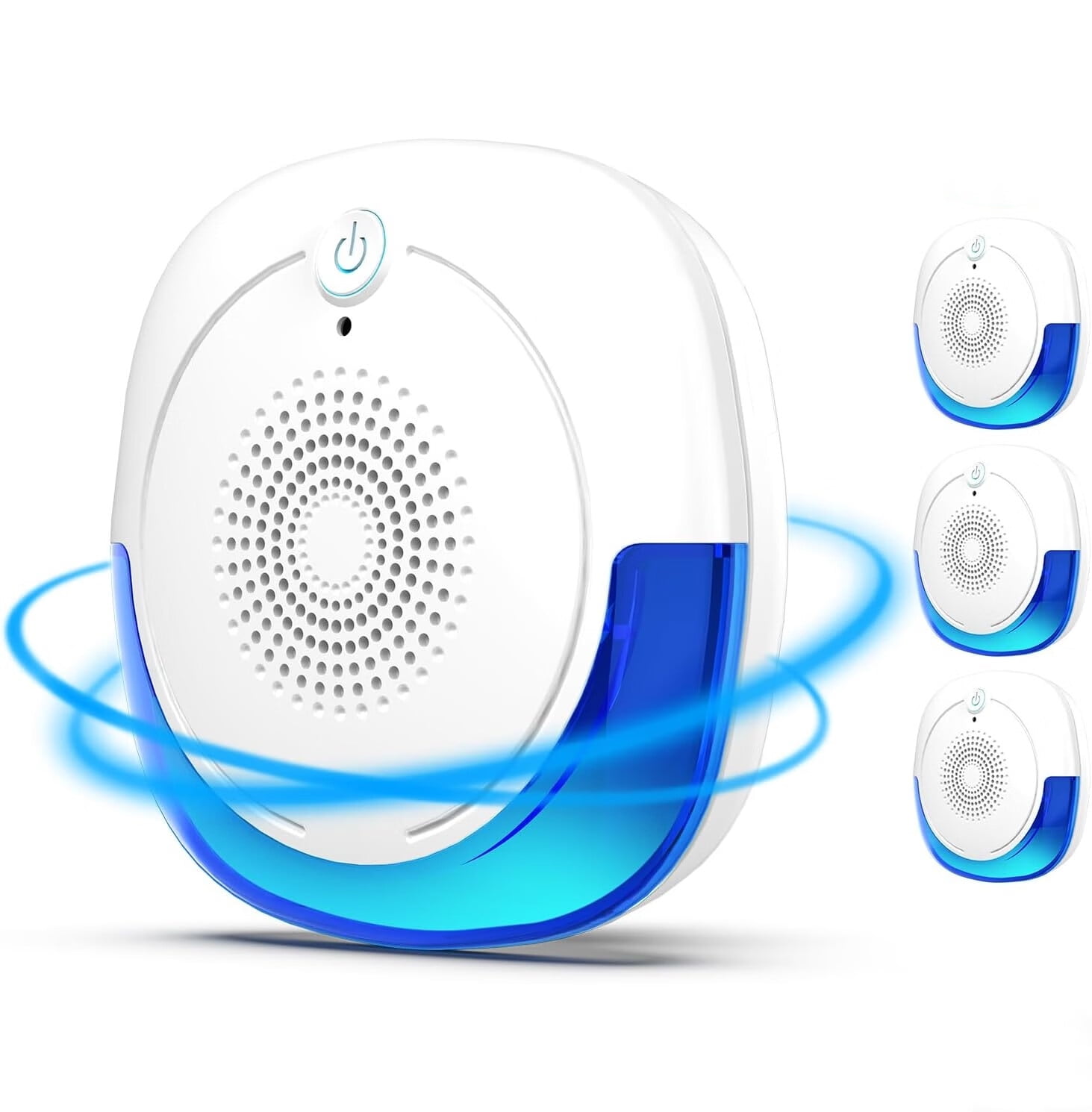 Ultrasonic Pest Repeller 4 Packs,Rodent Repellent Ultrasonic Plug In ...