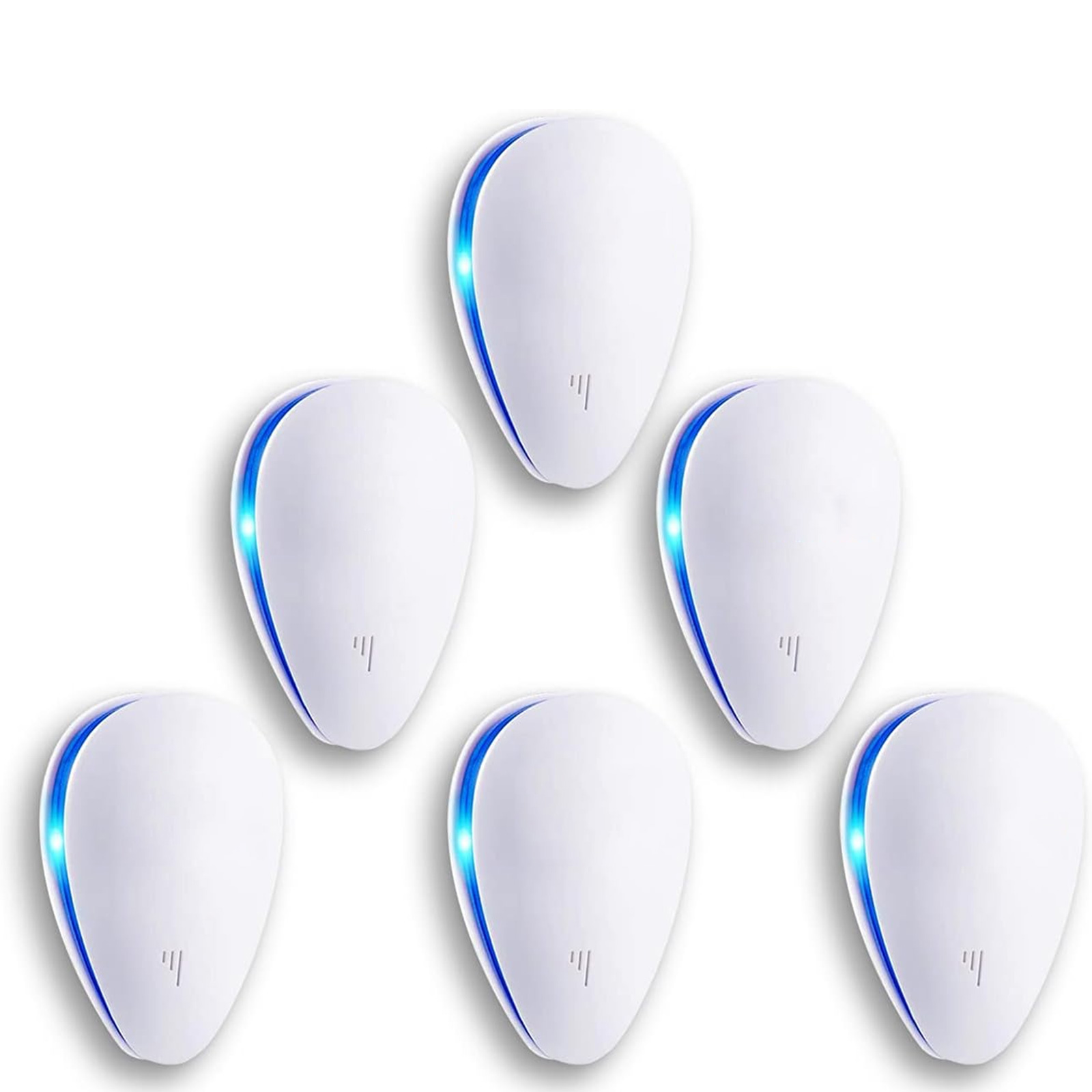 Ultrasonic Pest Repeller 6 Pack, Mice Repellent Indoor Rodent Roach ...
