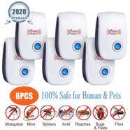 Ultrasonic Pest Repeller 6 Pack, Pest Control Ultrasonic Repellent ...