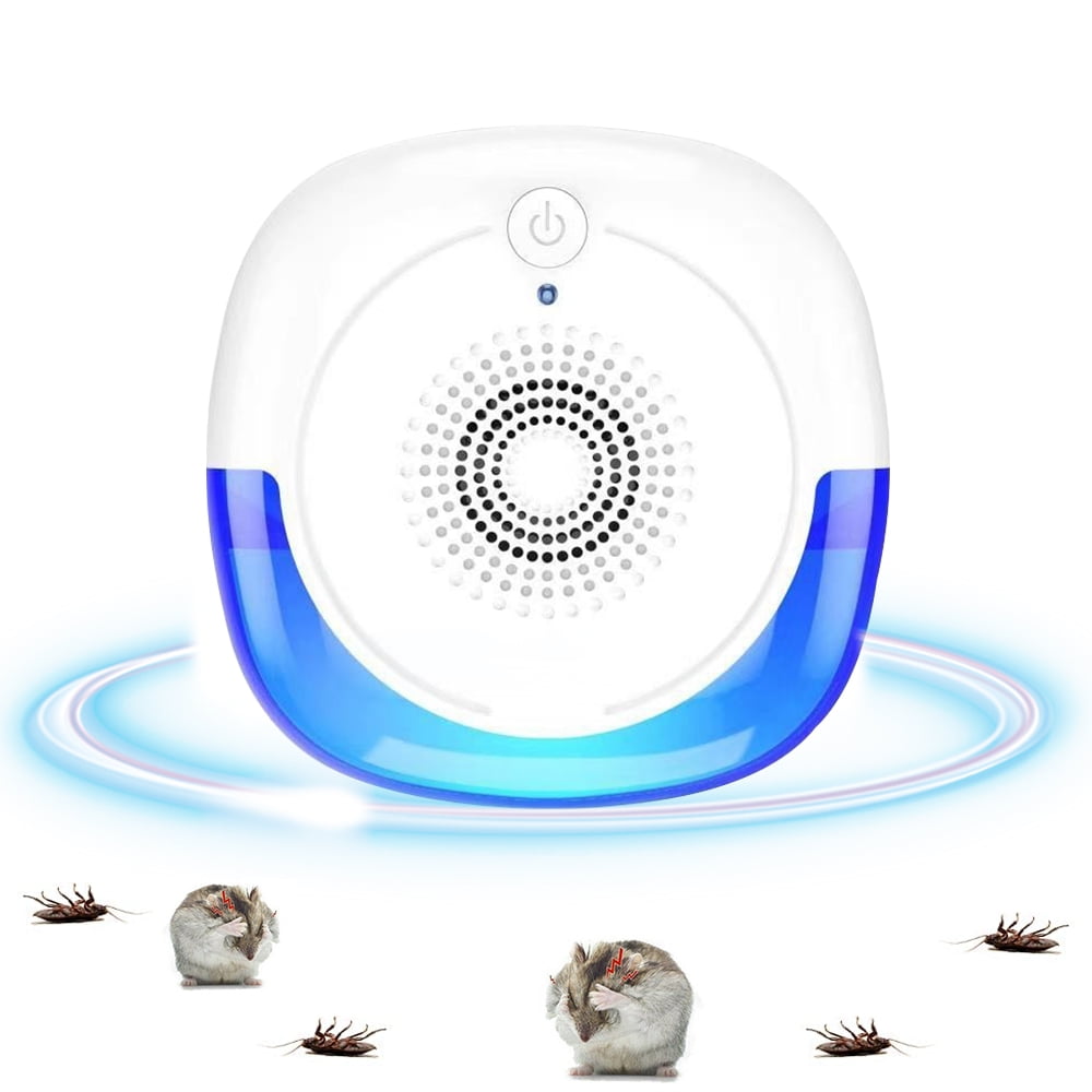 Ultrasonic Pest Repeller, Electronic Plug in Indoor Pest Repellent ...