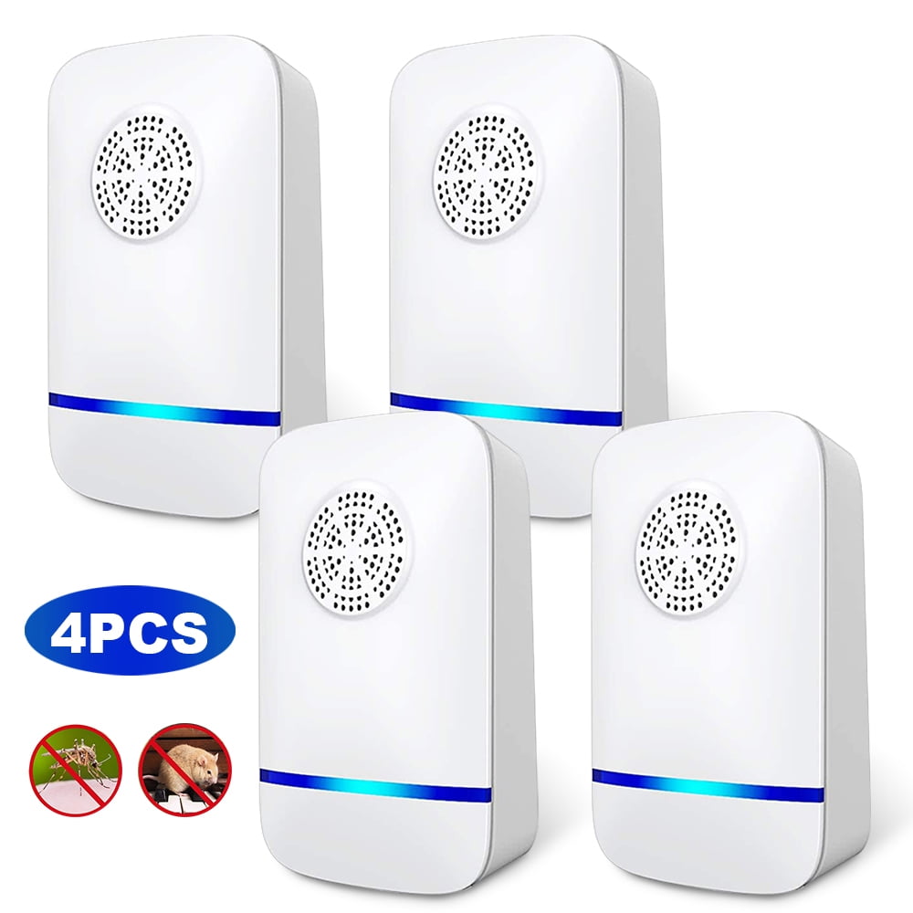 Ultrasonic Pest Repeller Electronic Plug in Indoor Sonic Repellent pest ...