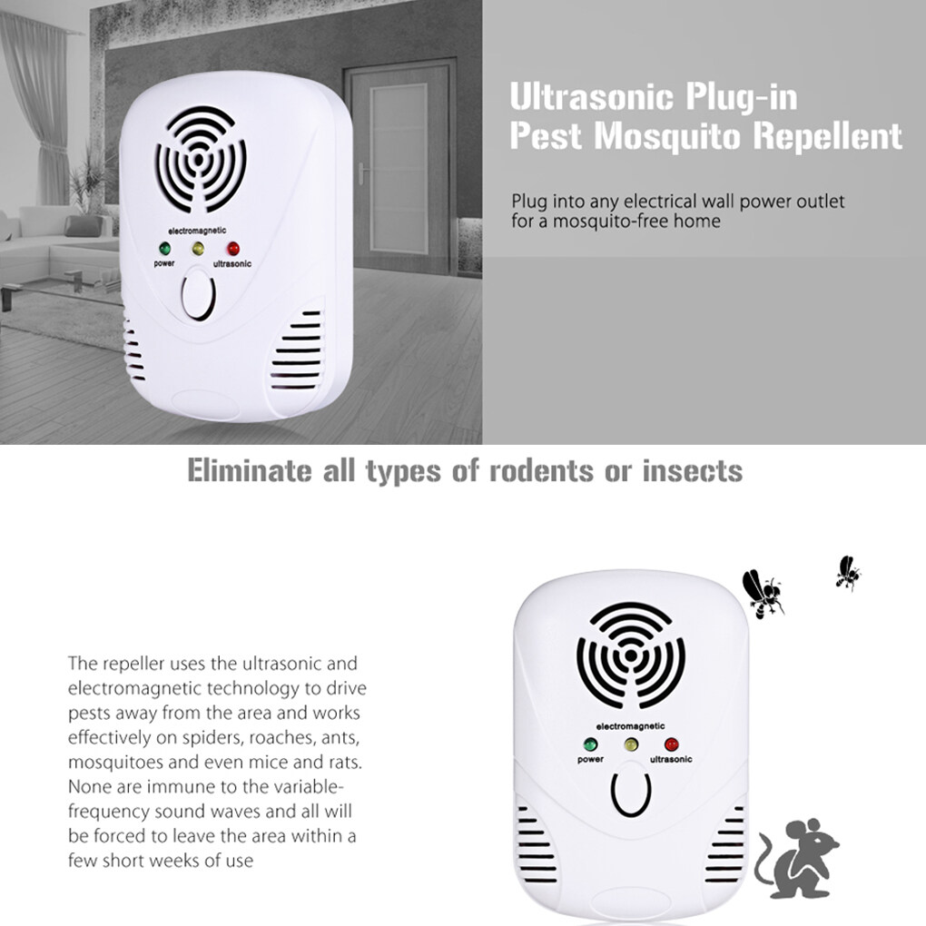Ultrasonic Pest Repeller, Indoor Pest Repellent, Electronic Plug in ...