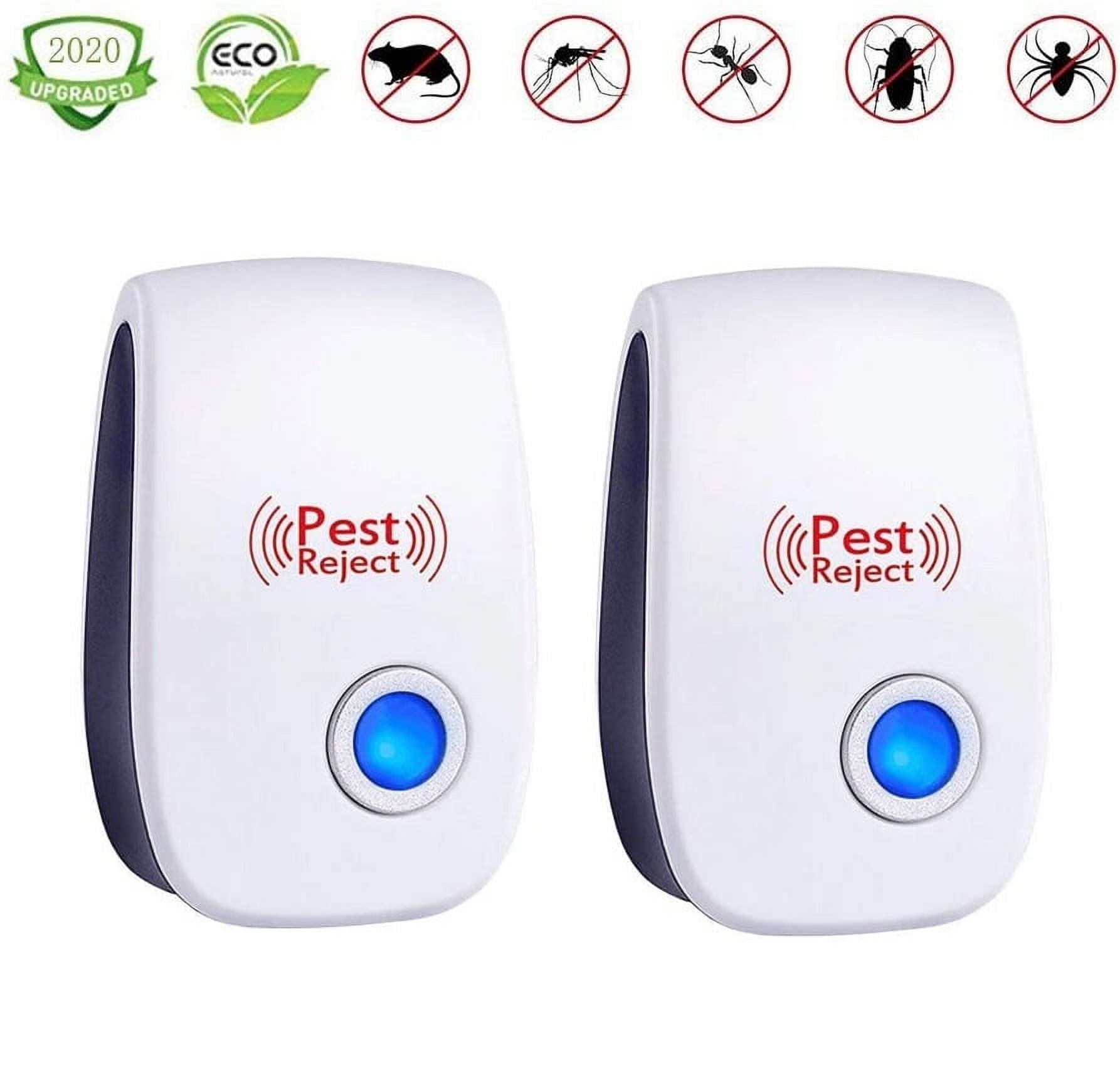 Ultrasonic Pest Repeller Outdoor & Indoor Ultrasonic Pest Repeller Plug ...