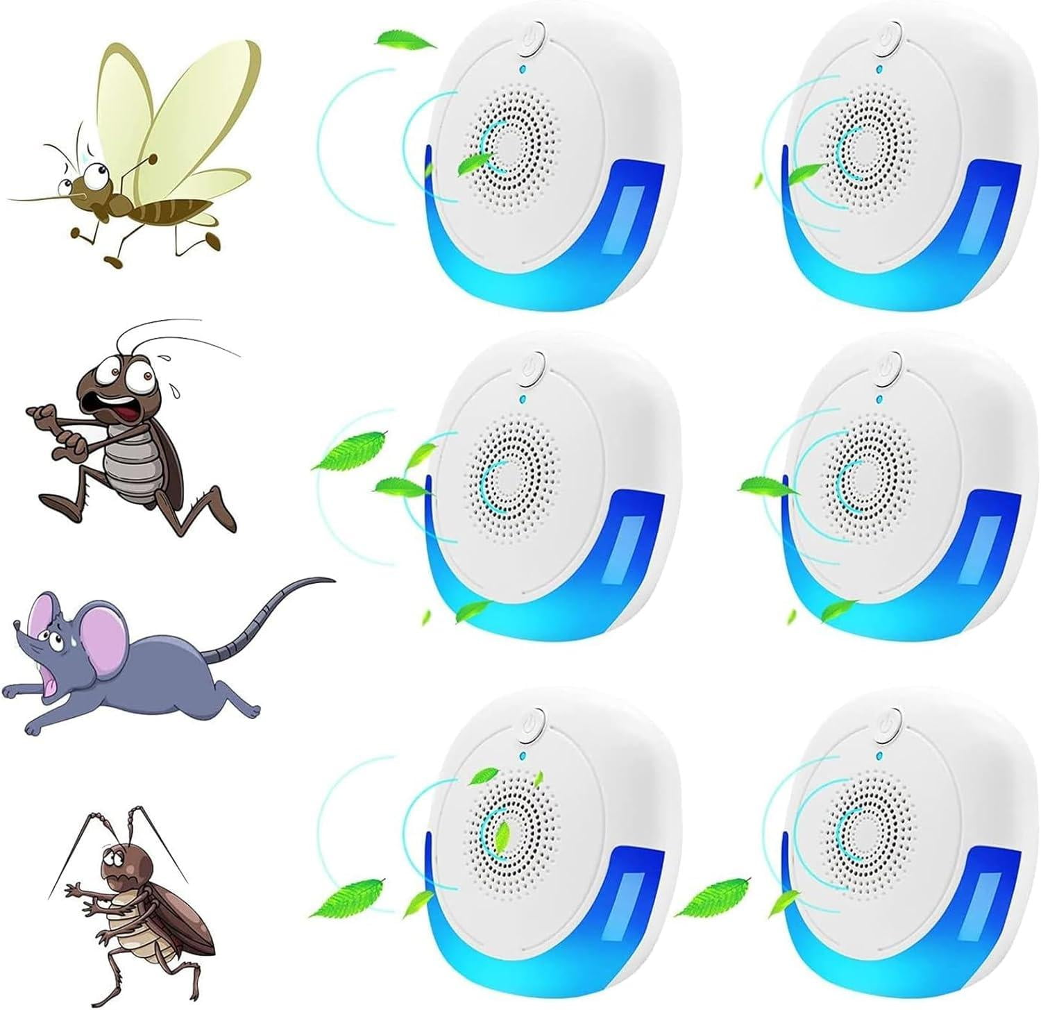 Ultrasonic Pest Repeller - Plug-in Mice Repellent - Rodent Repellent ...