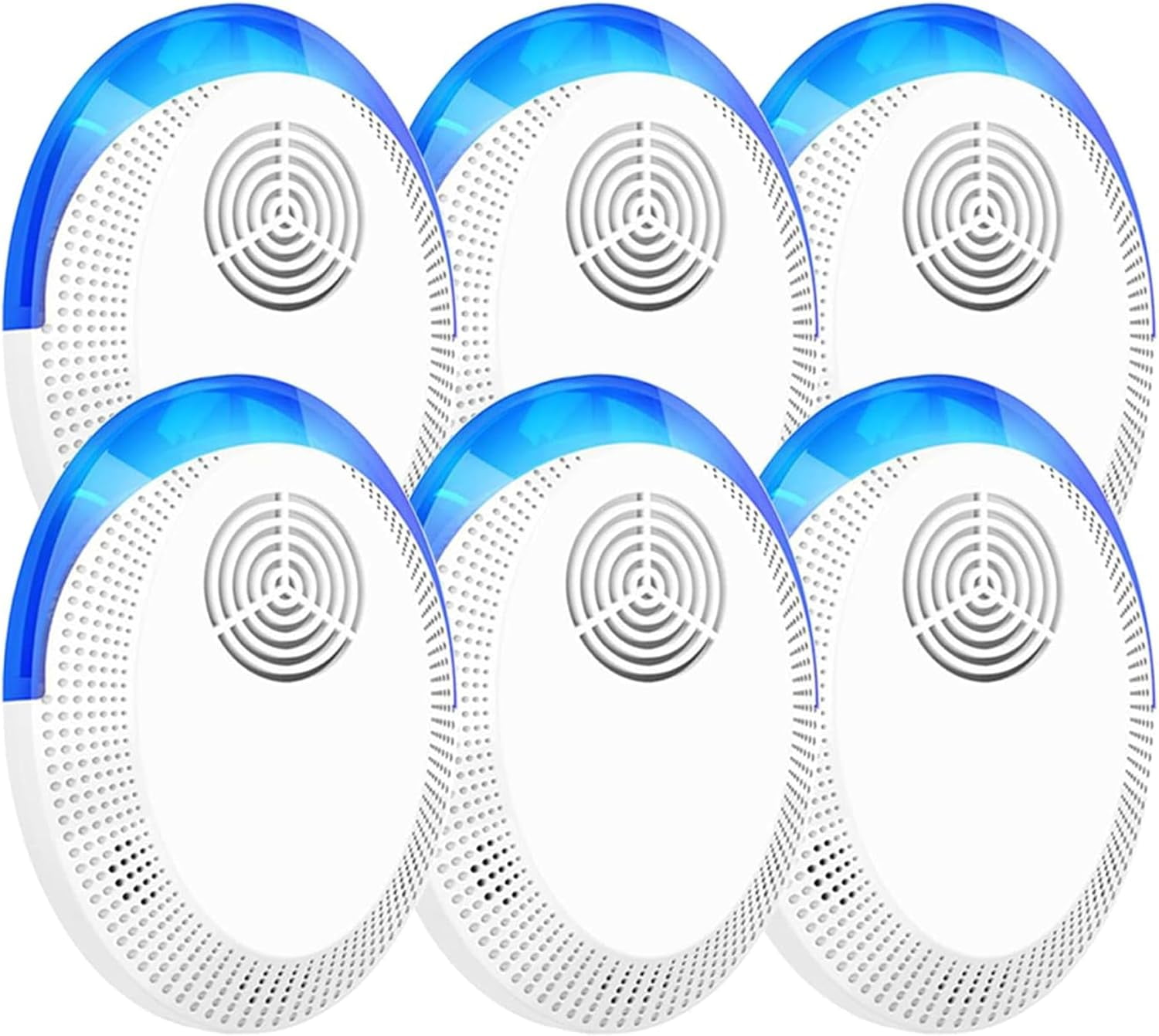 Ultrasonic Pest ler 6 Pack Mice lent Indoor Pest lent Ultrasonic Plug ...
