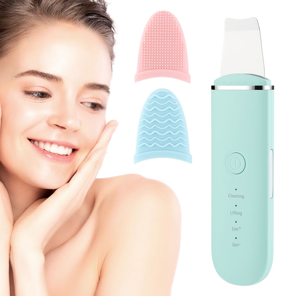 Ultrasonic Rechargeable Face Skin Scrubber Skin Shoveling Machine Micro ...