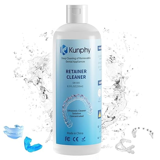 Ultrasonic Retainer Cleaner Solution for Sonic Denture Cleaner ...