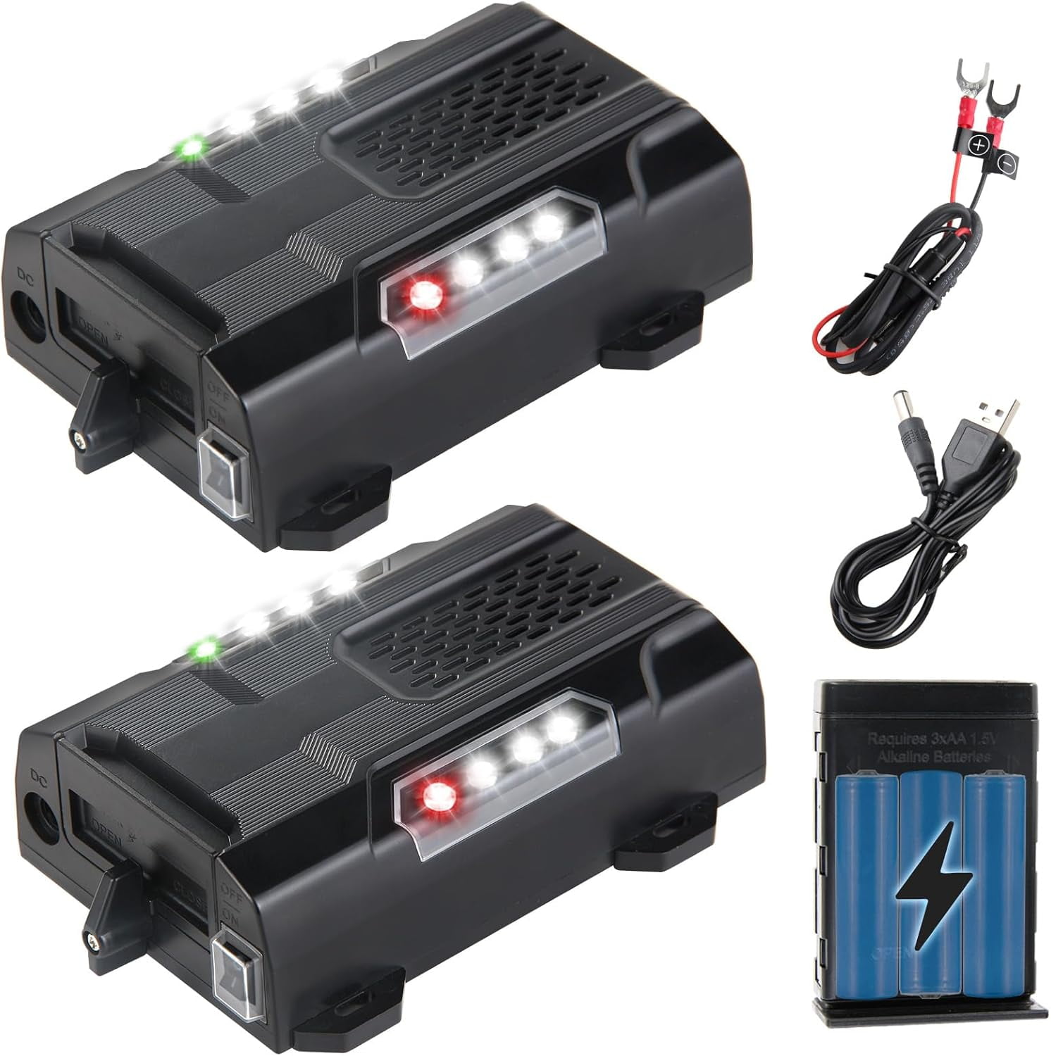 Ultrasonic Rodent Repellent for Car Engines, Outdoor & Indoor 2 PK ...