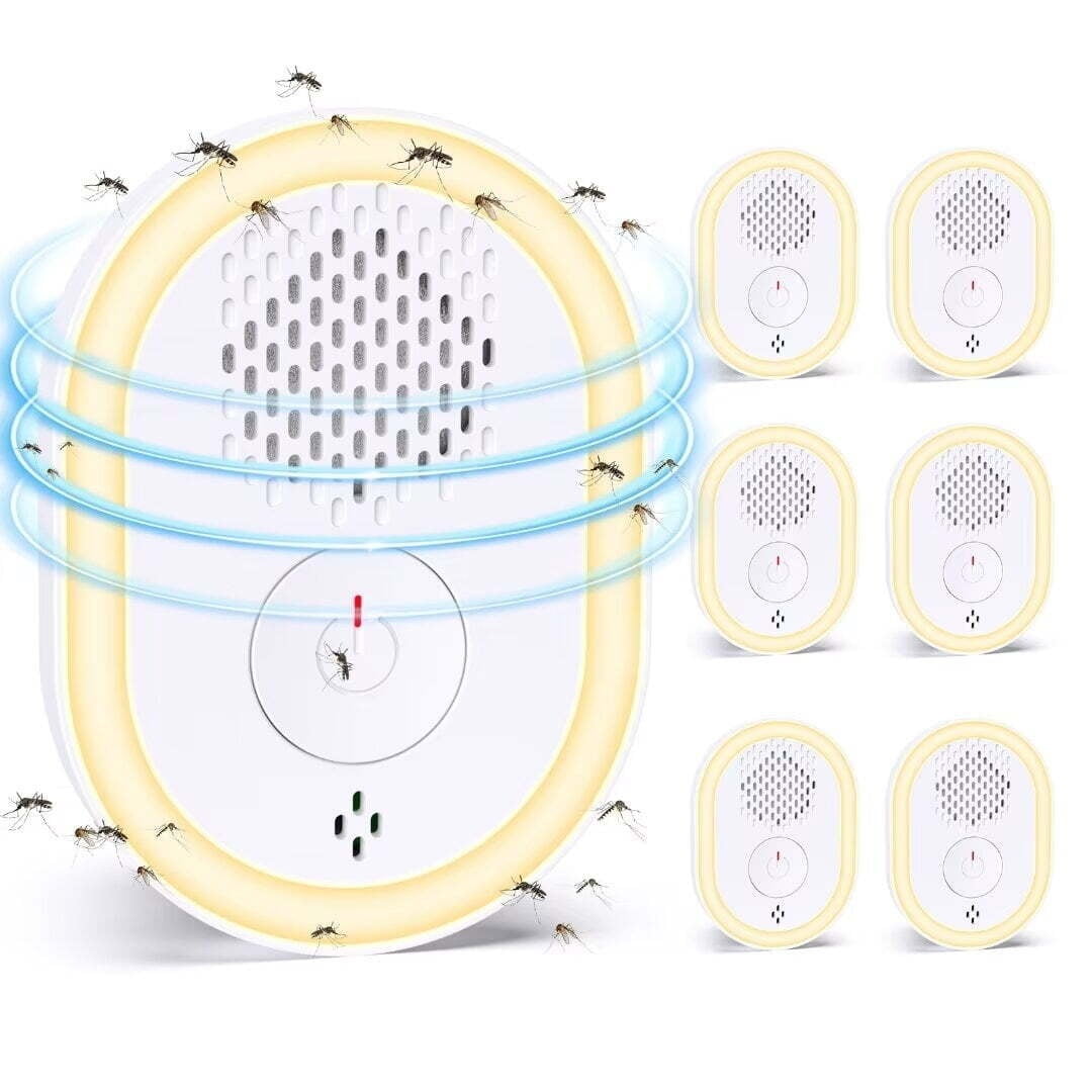 Ultrasonic Rodent and Pest Repellent Device, 6 Pack YLQ - Walmart.com